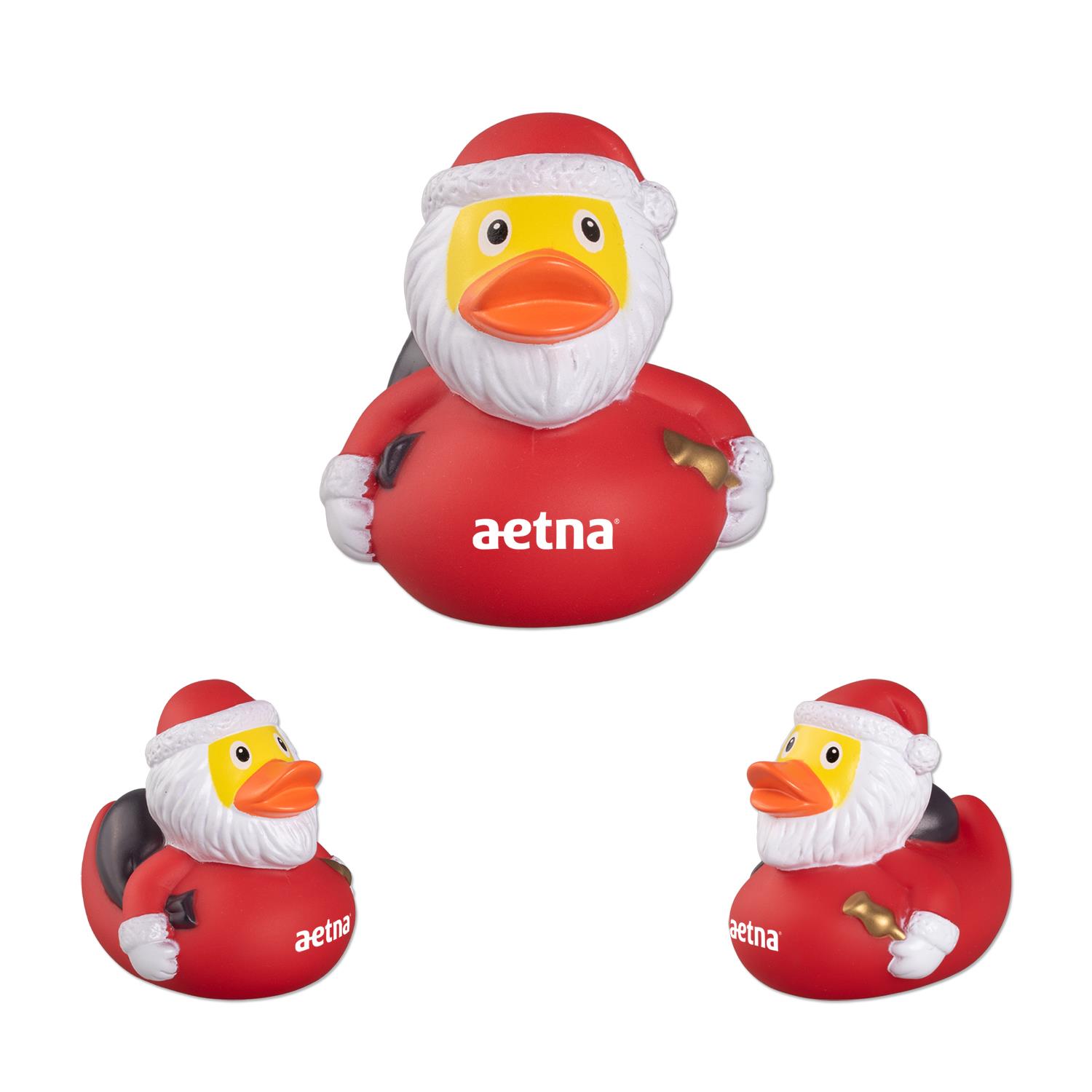 #S24199X 3 1/2" Christmas Santa Duck