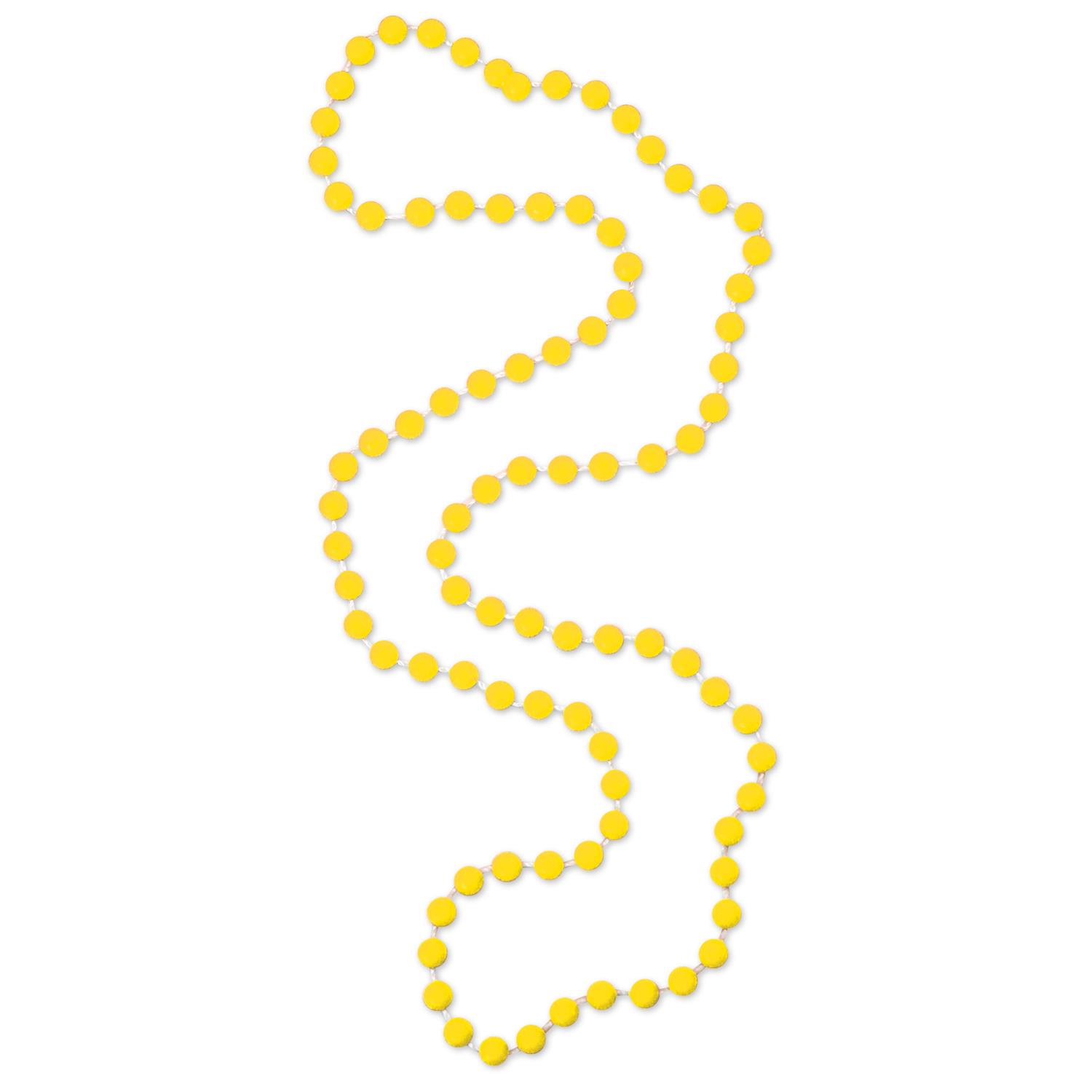 #S55087 Yellow Candy Beads