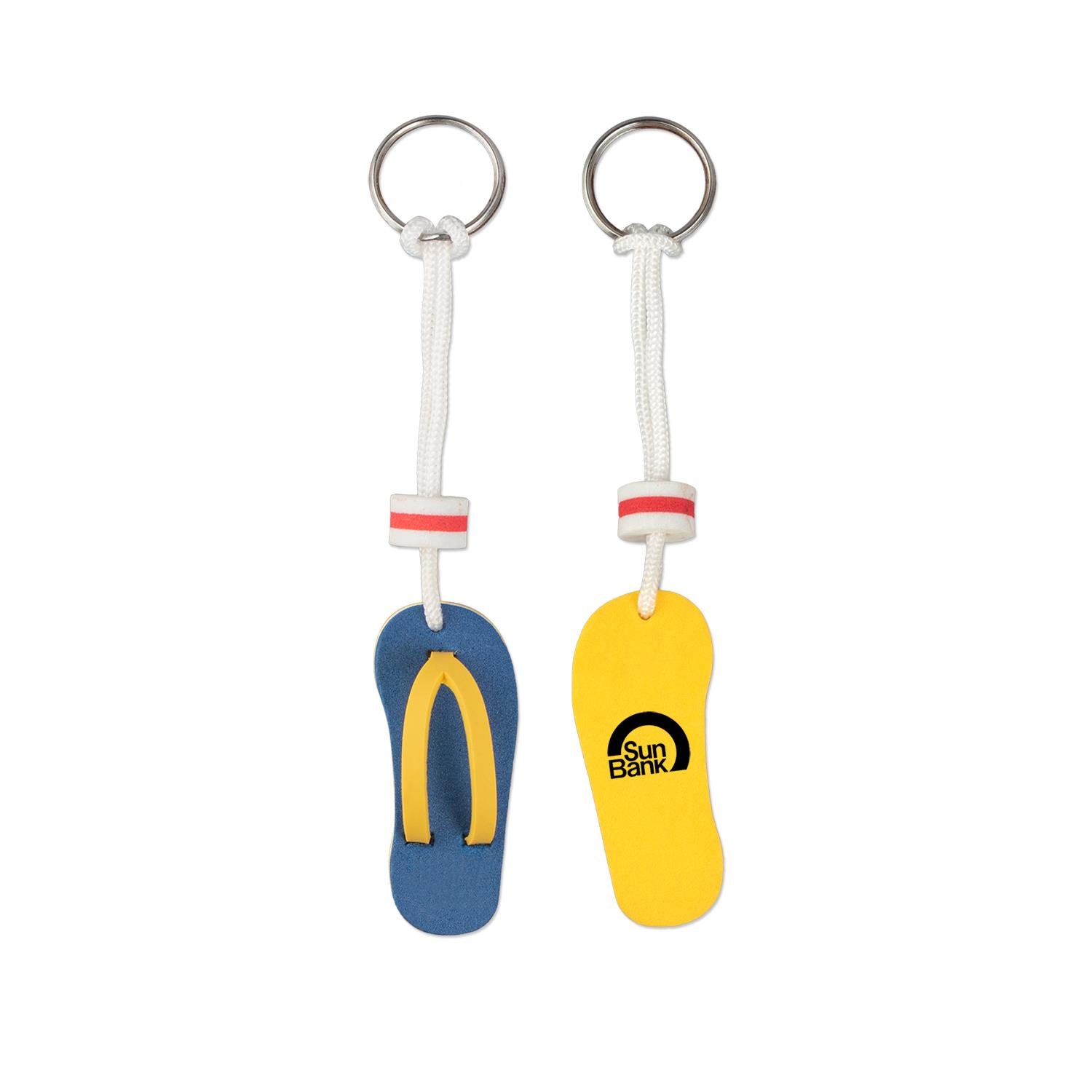 #S71478X Flip Flop Floating Keychain