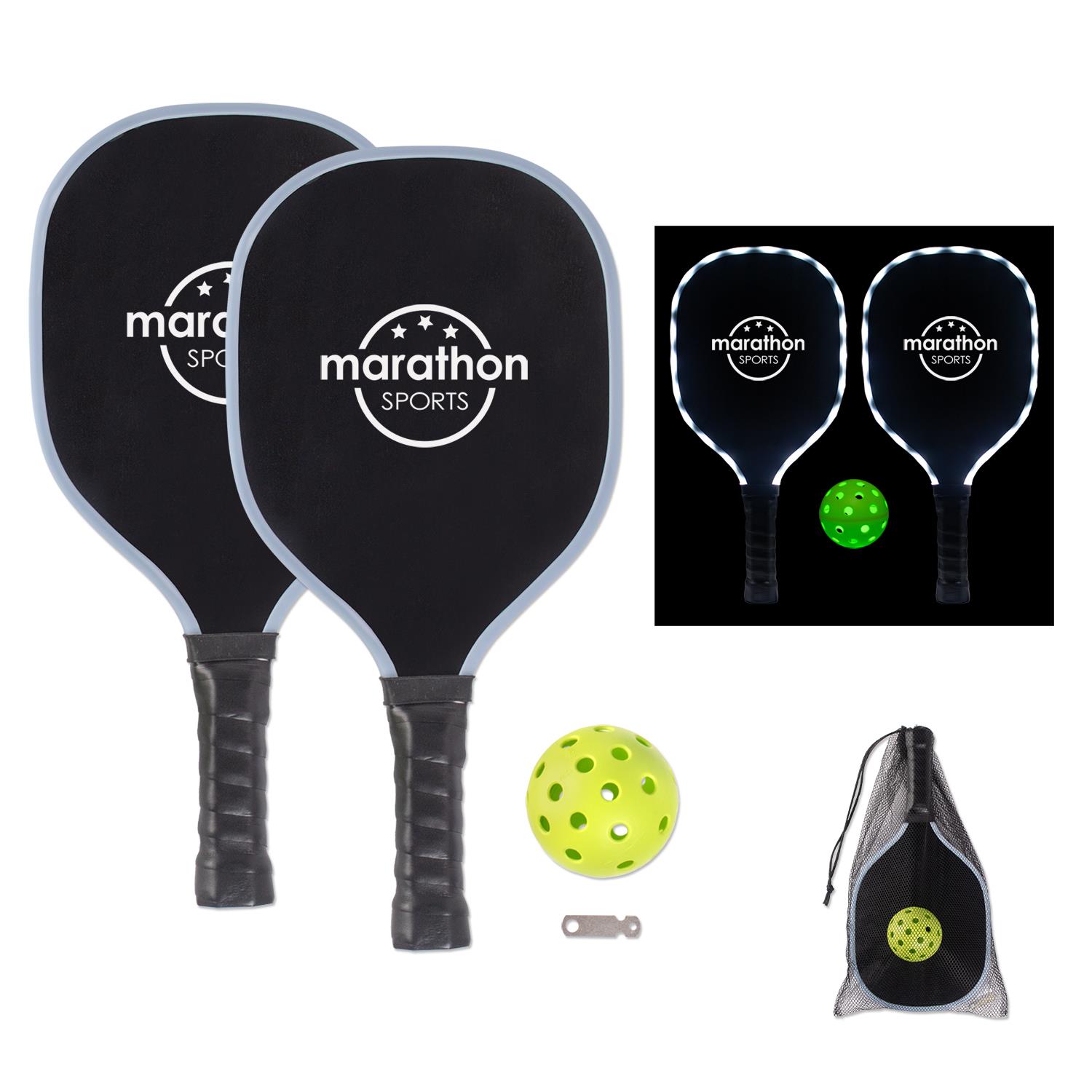 #S71530X LED Pickleball Set in Mesh Bag