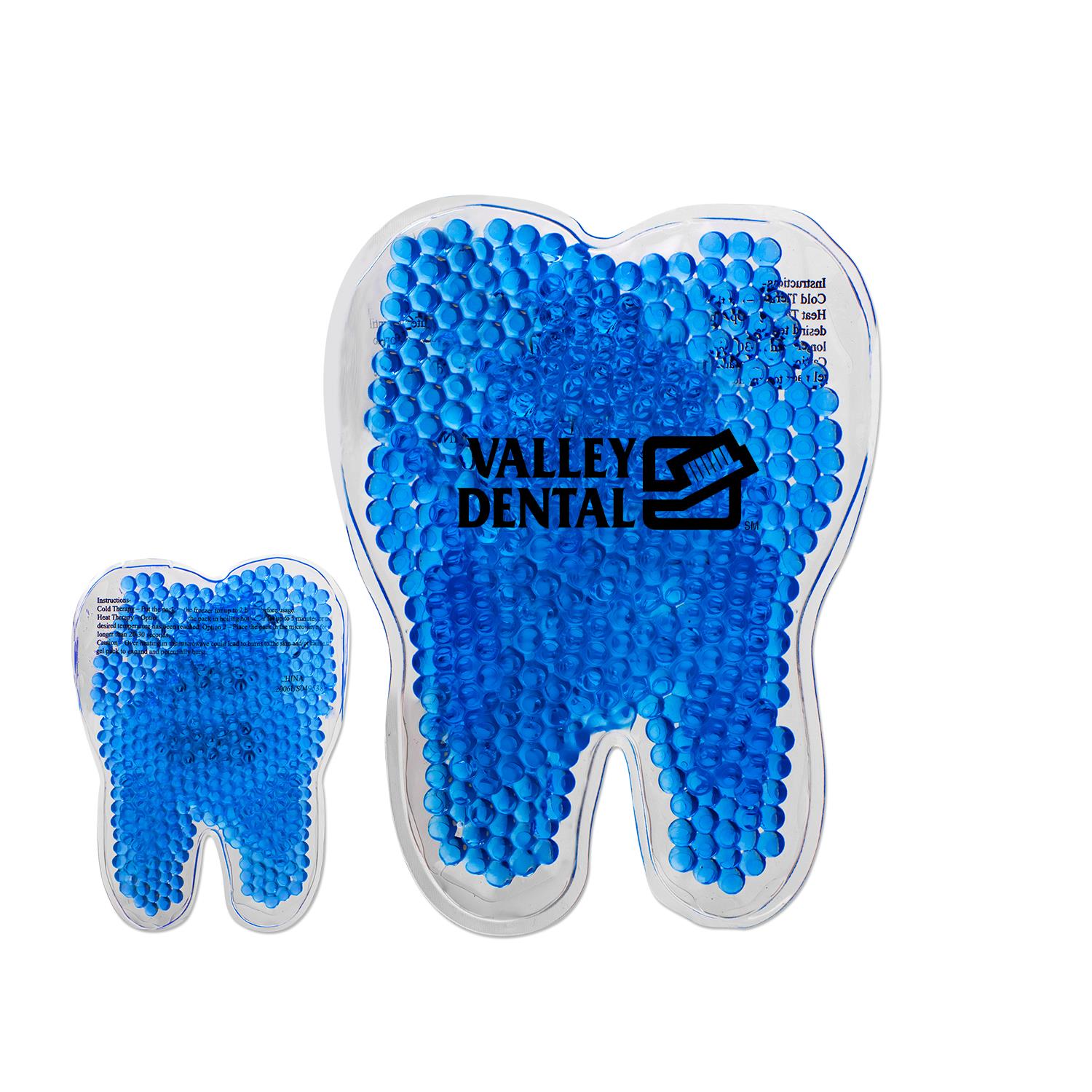 #S81052X Hot/Cold Gel Pack - Tooth Shaped