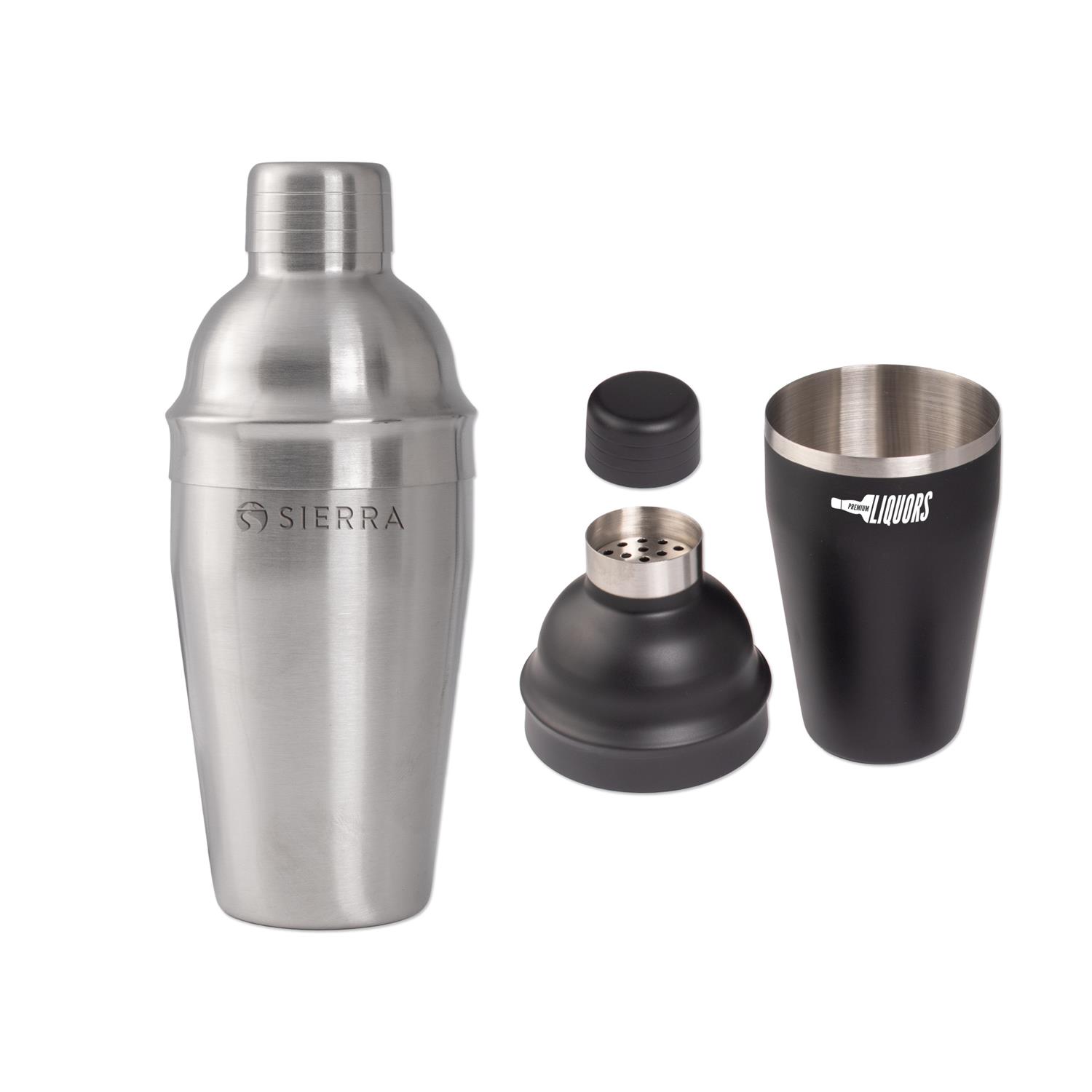 #SNGSHK 18 Oz. Cosmo Stainless Steel Cocktail Shaker
