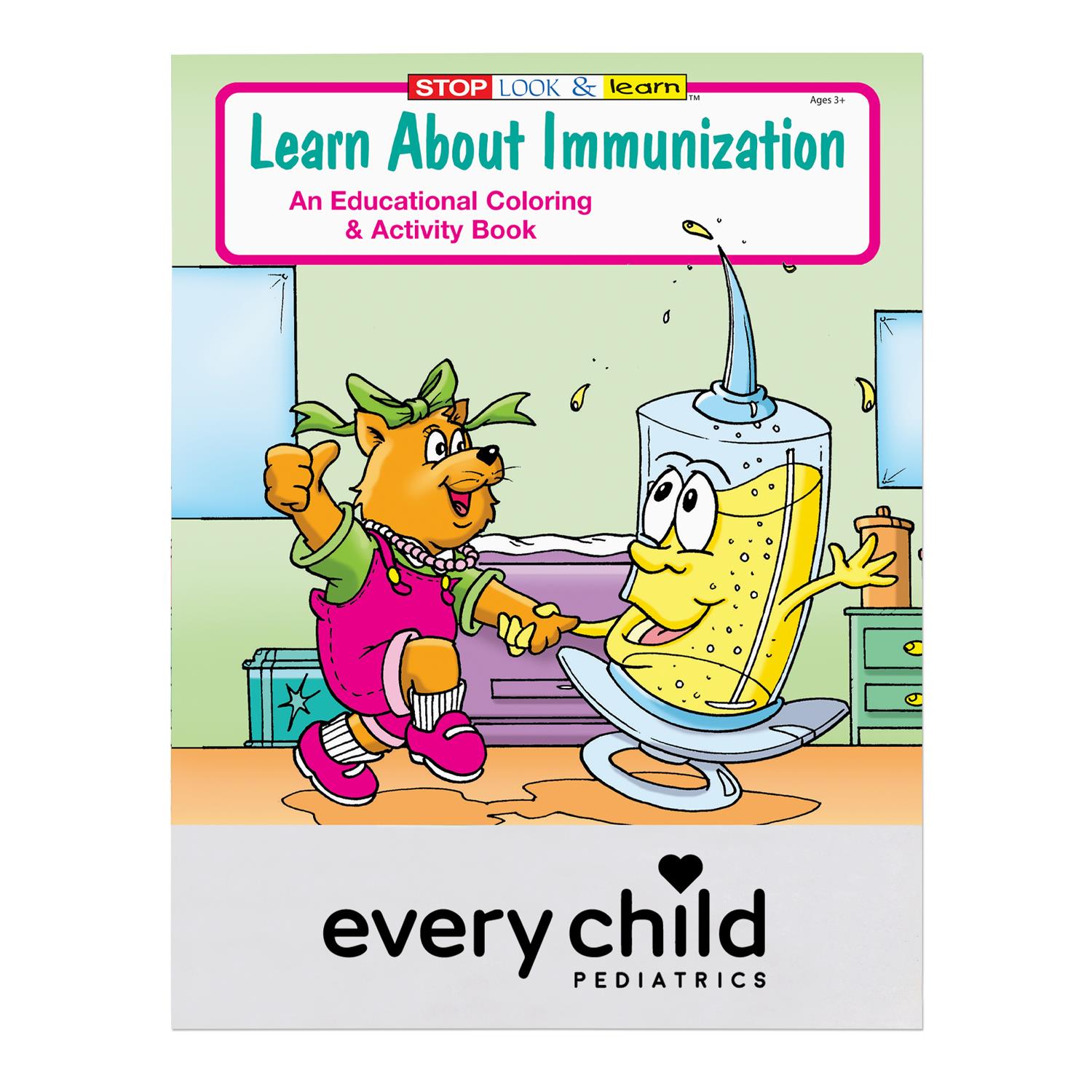 #WCB14 Learn About Immunization Coloring Book