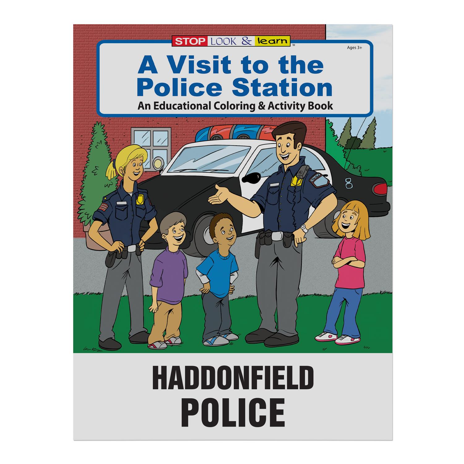 #WCB19 A Visit To The Police Station Coloring Book