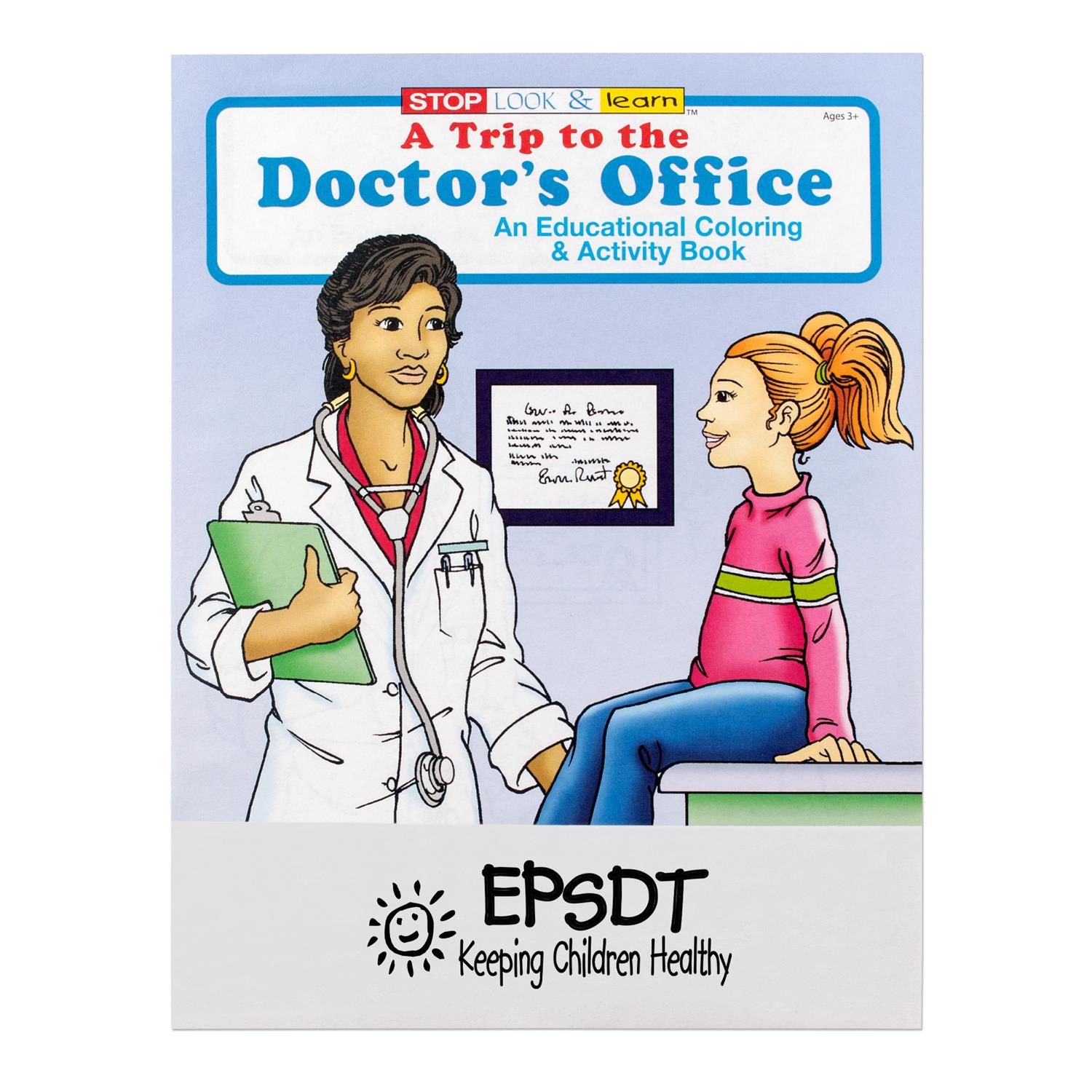 #WCB8 A Trip to the Doctor's Office Coloring Book