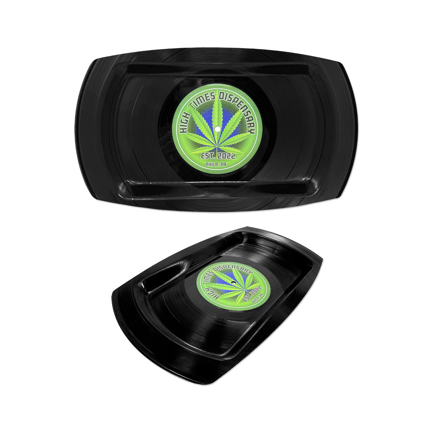 #WL2175 Recycled Vinyl Record Rolling Tray