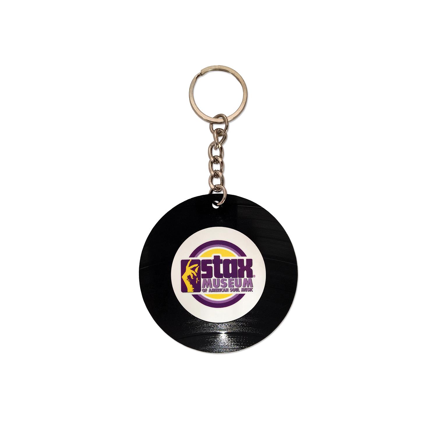 #WL2176 Recycled Vinyl Record Keychain
