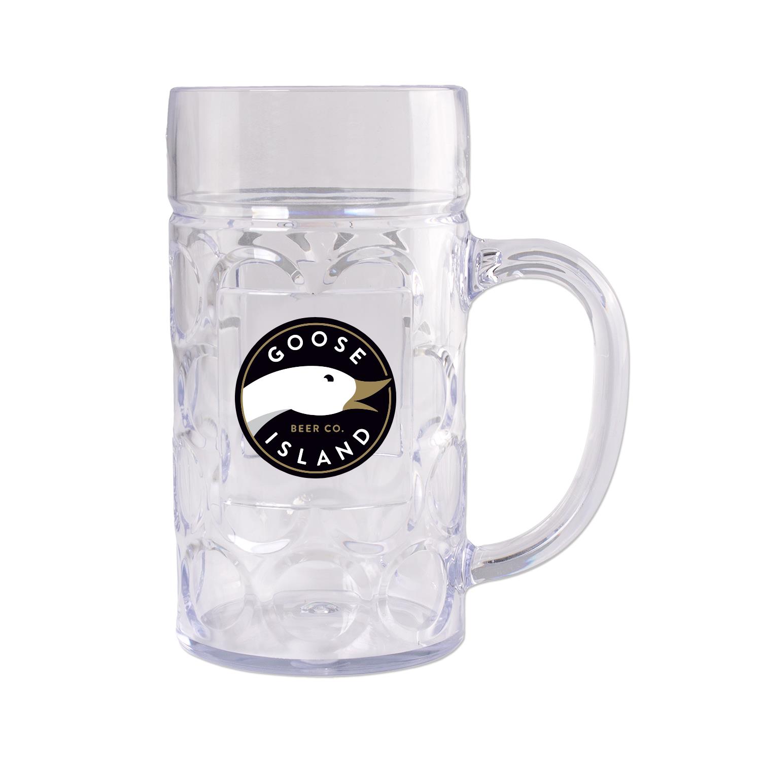 #WL2242X 1 Liter Plastic German Style Oktoberfest Beer Mug with Handle