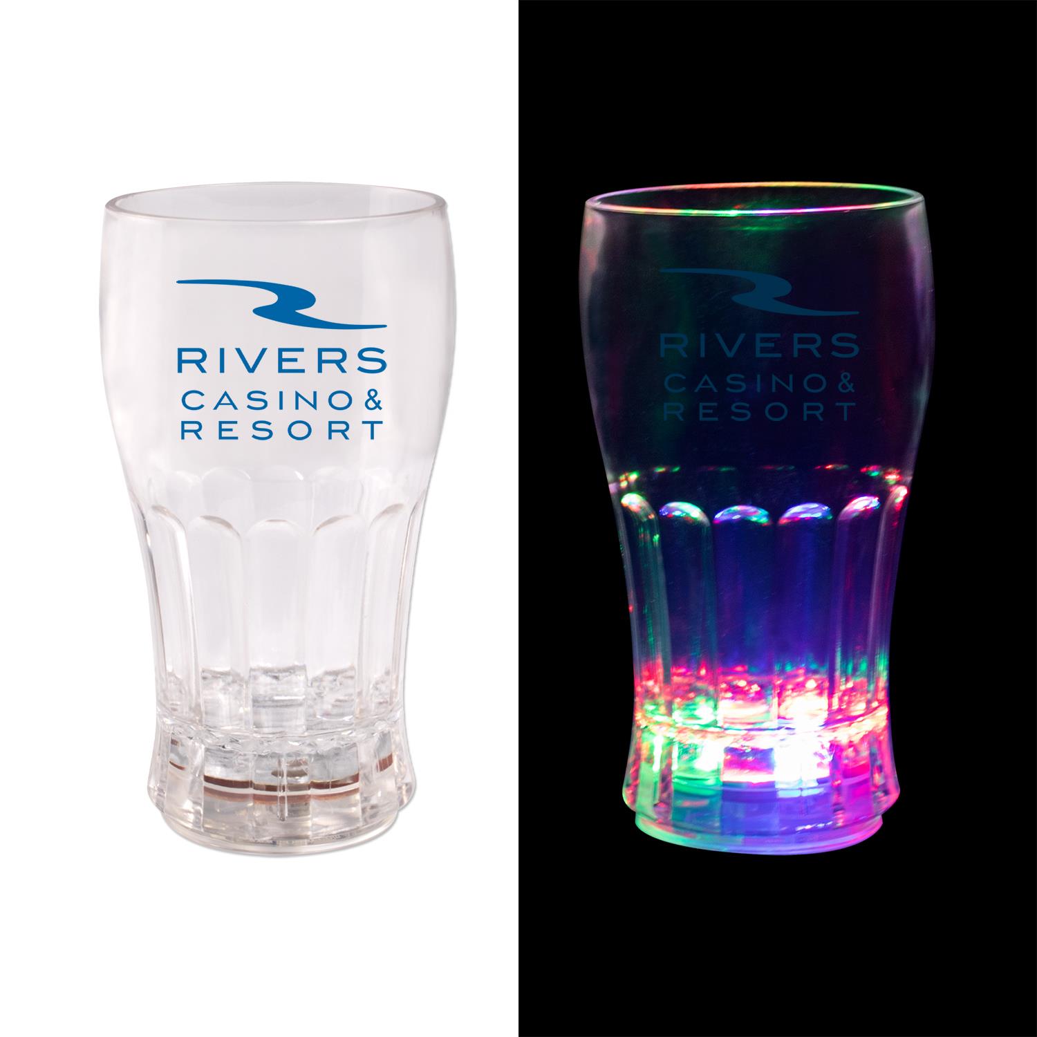 #WL2253X 12 Oz 3 Light Plastic Fluted Bell Soda Cup